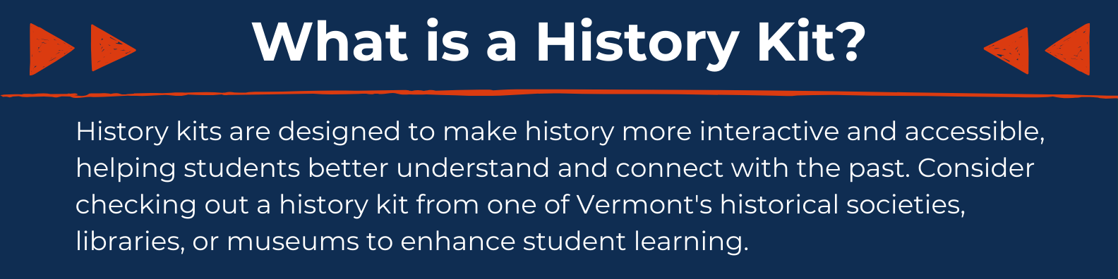 History Kits — Vermont History Explorer